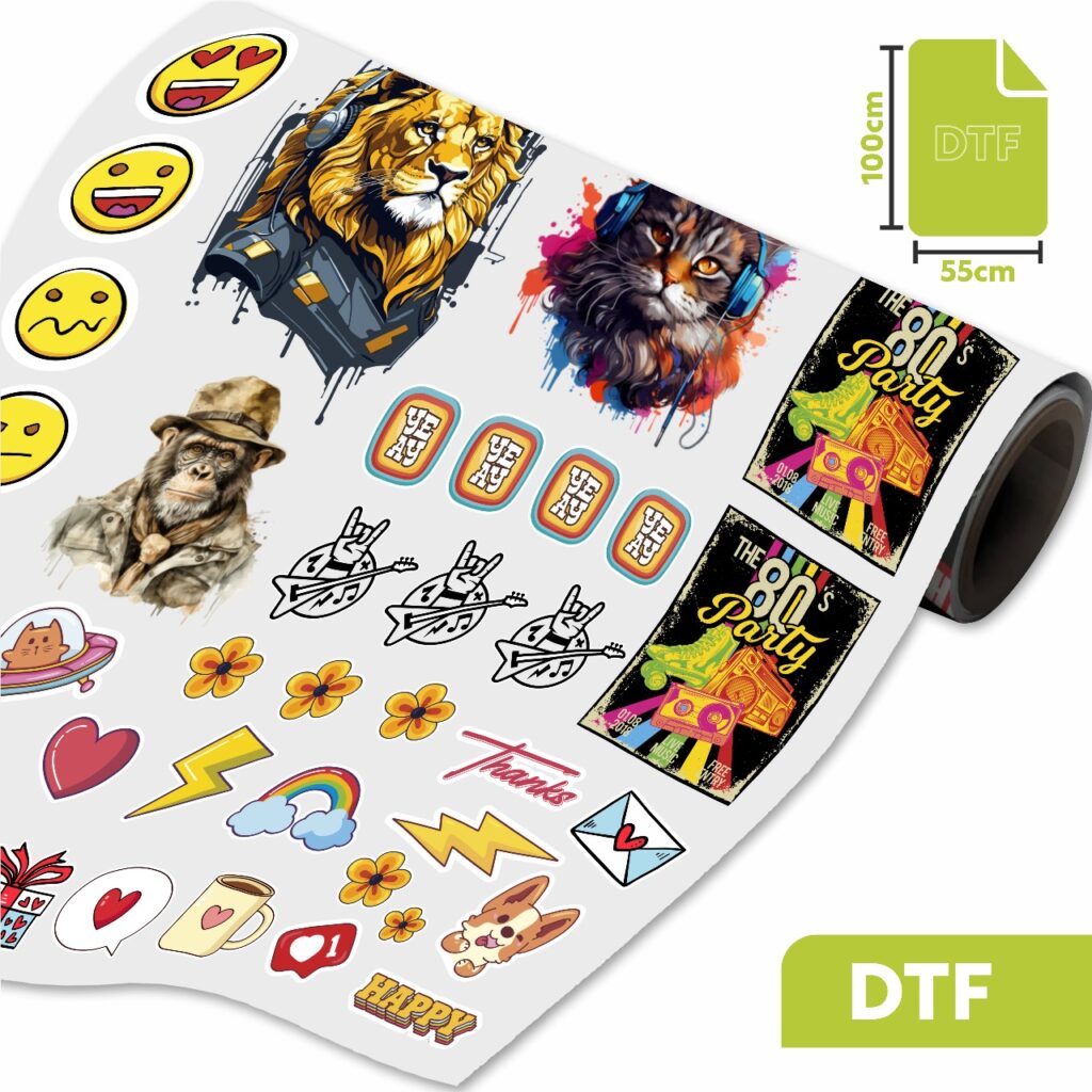 Estampas DTF | Estampe suas camisetas em casa!